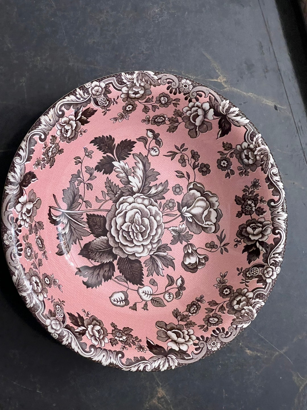 Spode Blue Room Collection British Flower Rosa Soup Pasta Bowl 8inch - Etsy