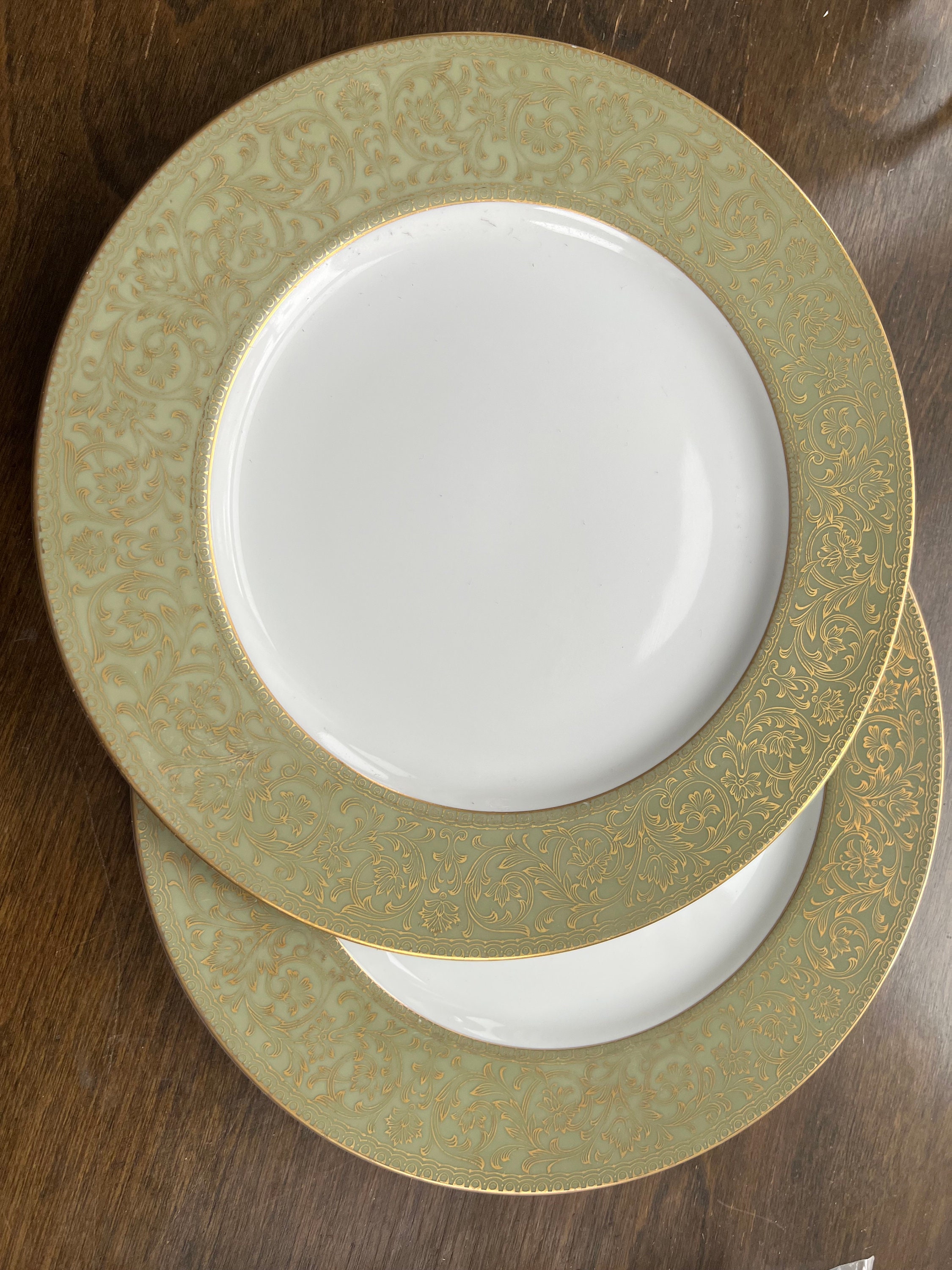 SANGO China Versailles 3632 Dinner Plates Set of 2 - Etsy