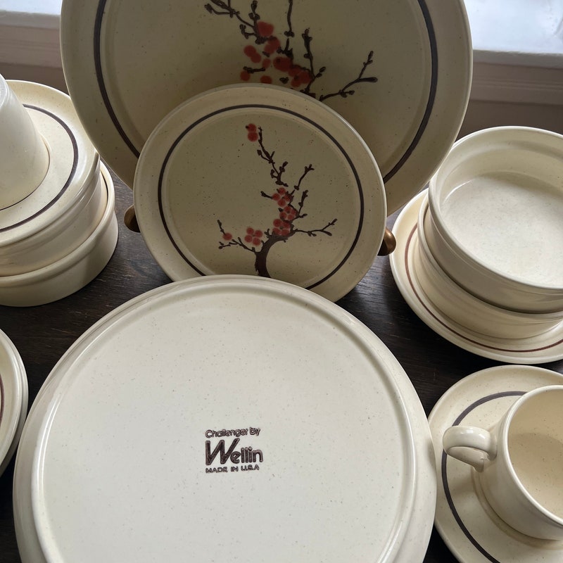 Cherry Dinnerware - Etsy