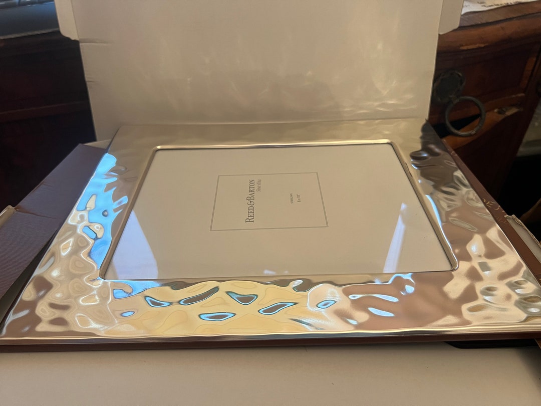 Reed and Barton Rowan Sterling Silver 8 X10 Picture Frame - Etsy