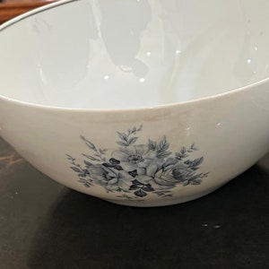 Eva Zeisel Johann Haviland Blue Bouquet Porcelain Platinum Trim ...