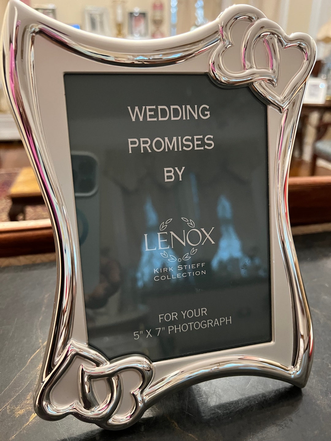 Lenox Wedding Promises 5x7 Metal Picture Frame - Etsy