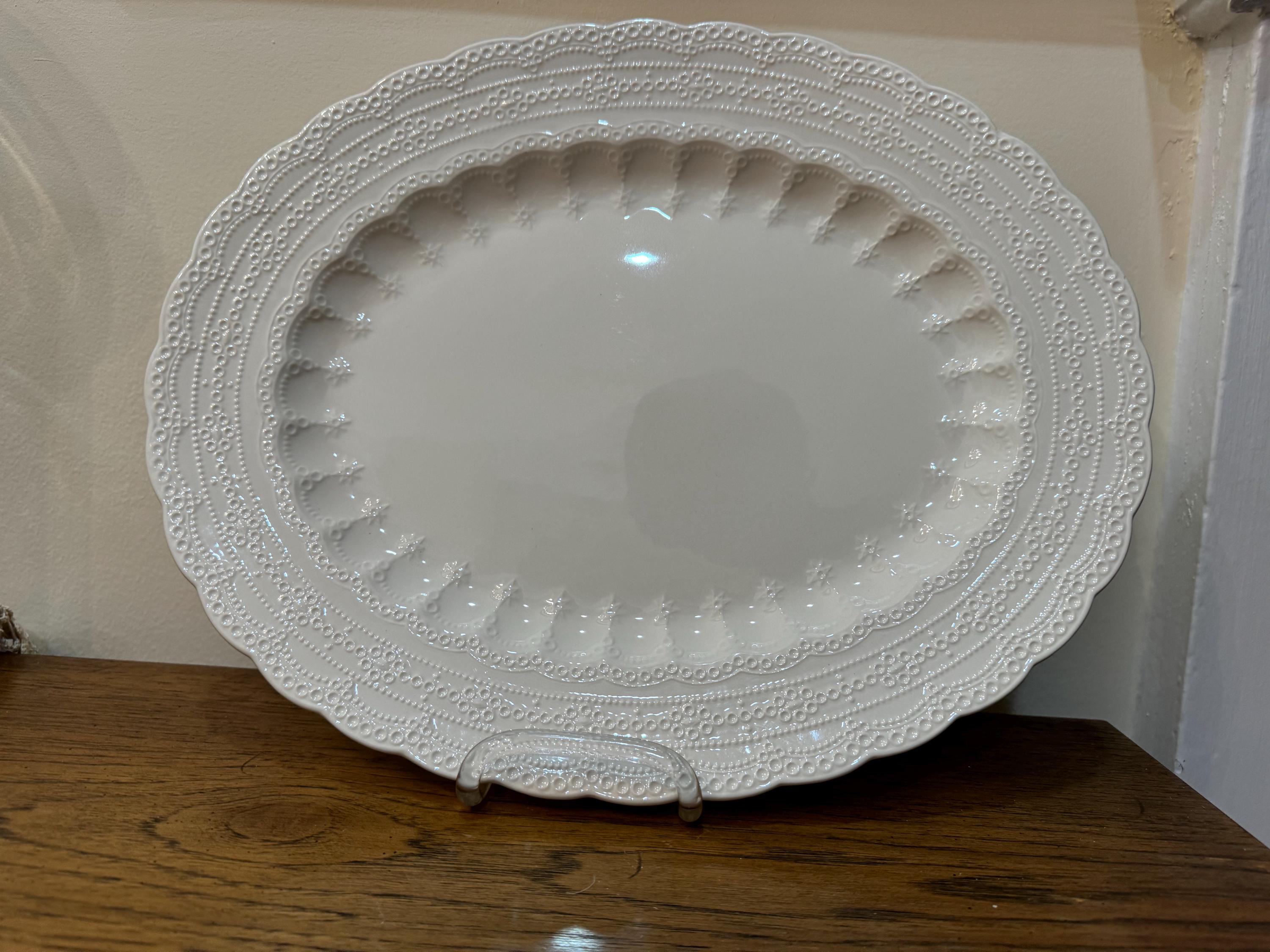 Jewel by Spode All Cream, Embossed Circles and Dots Dinnerware Your ...