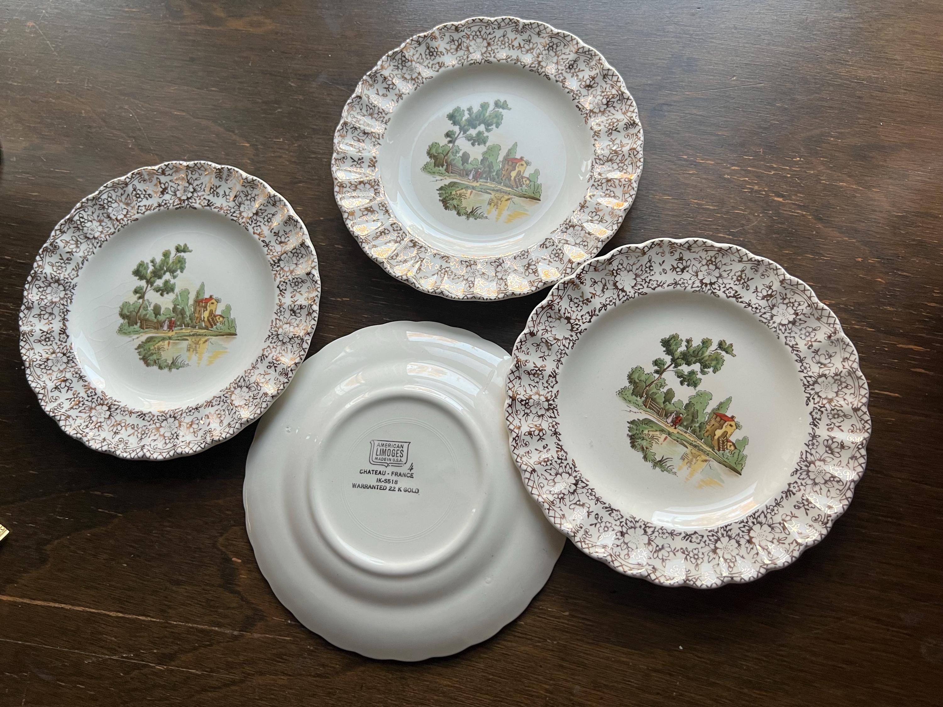 American Limoges Chateau-france Dinnerware Your Choice - Etsy