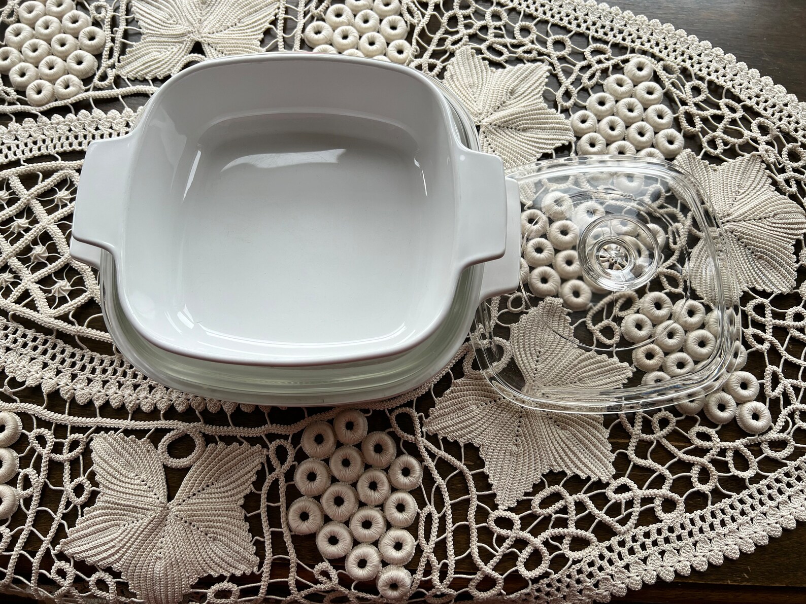 Vintage Spice O Life La Marjolaine La Echalote Casserole CORNINGWARE 4p ...