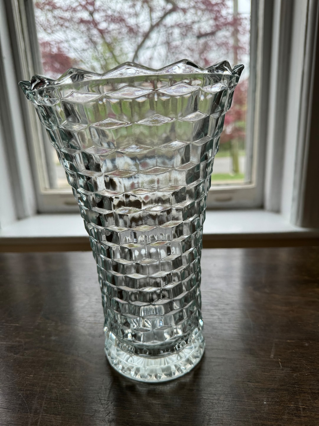 Homco Whitehall Cubist Vase | Vintage Mid Century Modern MCM ...