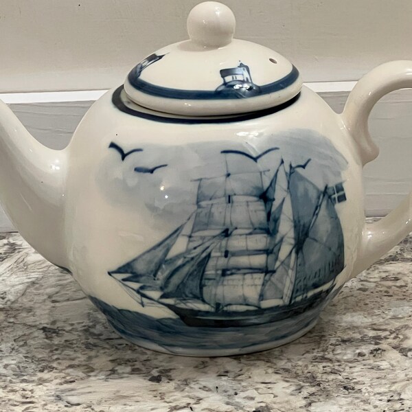 Green Teapot - Etsy