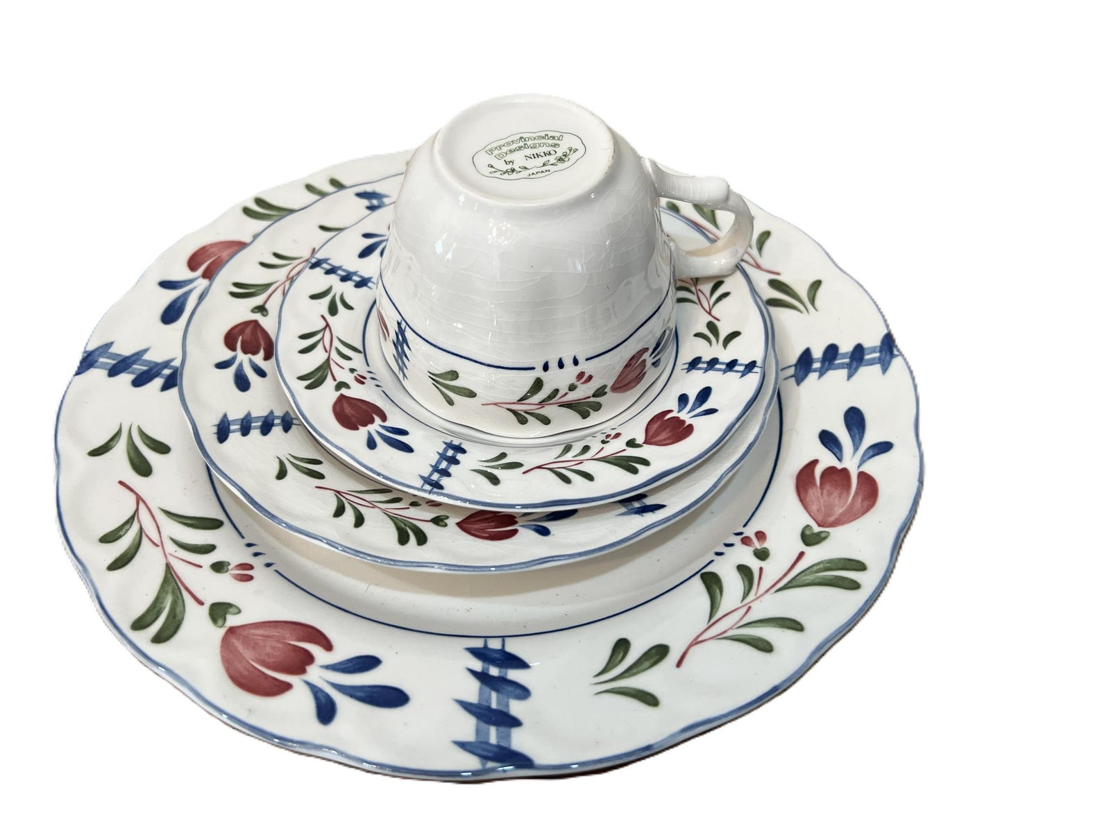 Nikko Japan Provincial Designs Avondale Five Piece Place Setting ...