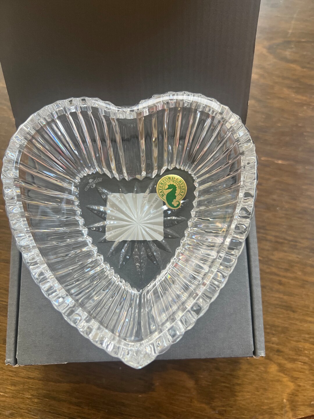Waterford Crystal Heart Shaped Bowl New in Box Made in Ireland - Etsy