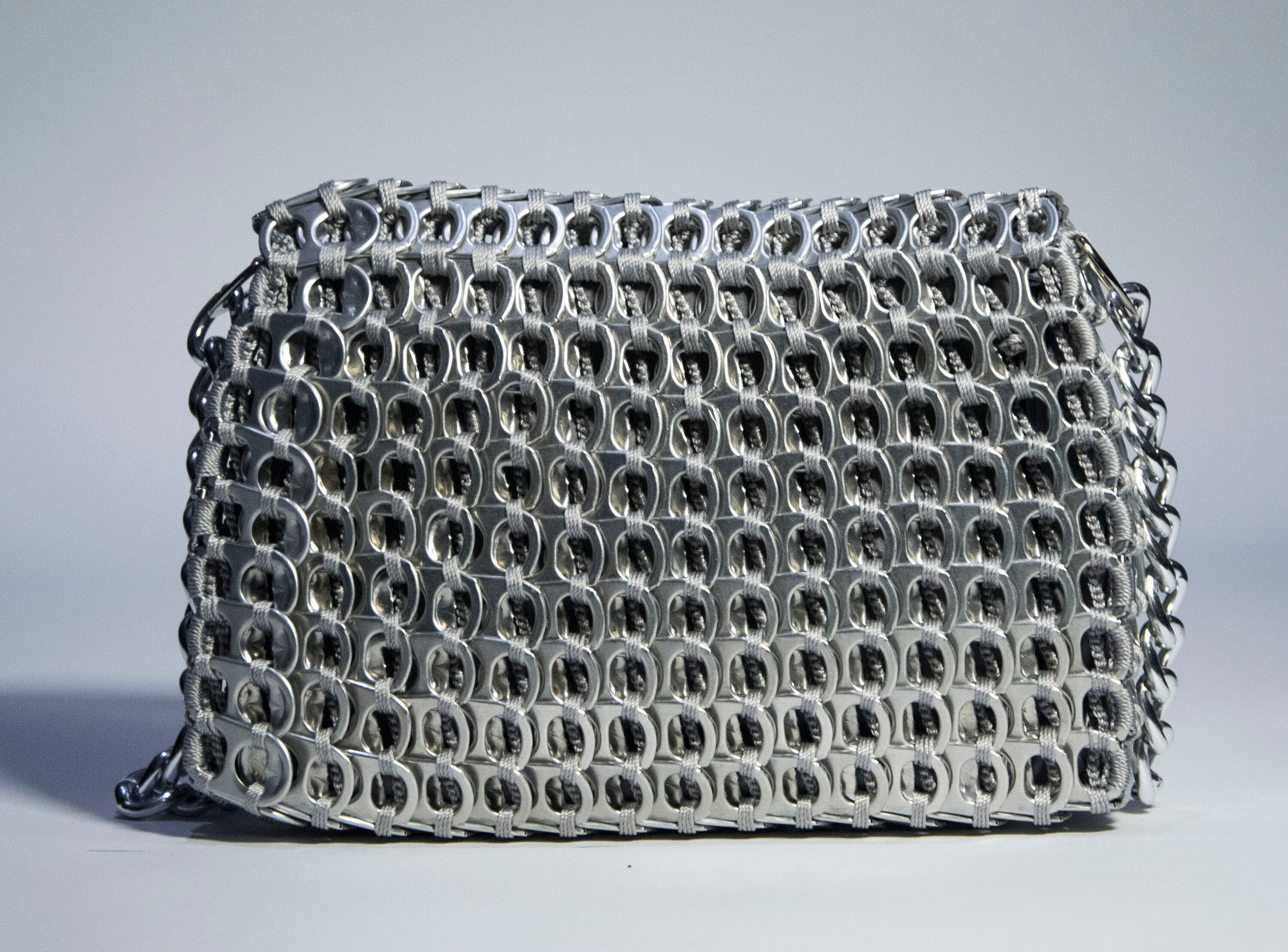 Upcycled Aluminium Pull Tabs Bag margaret _ Recycled Metal Bags ...