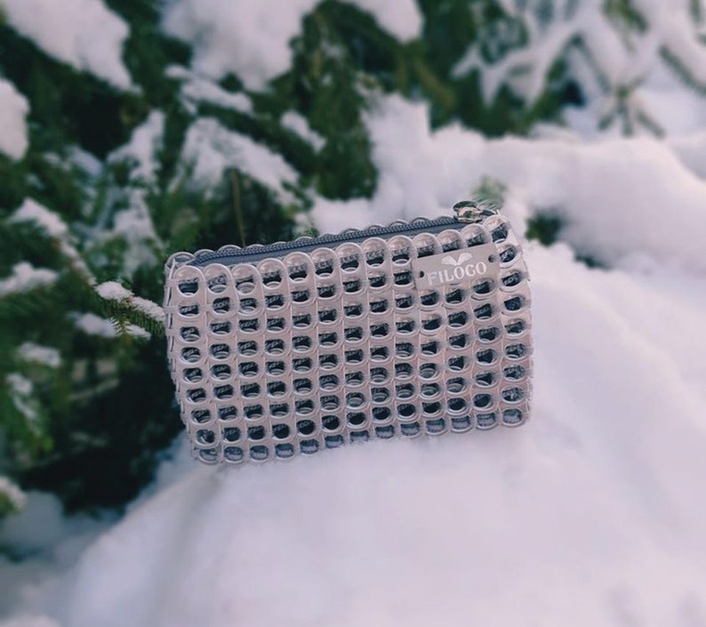 Aluminium Soda Pop Tabs Big Wallet Unisex | Silver Big Wallet | Wallet ...