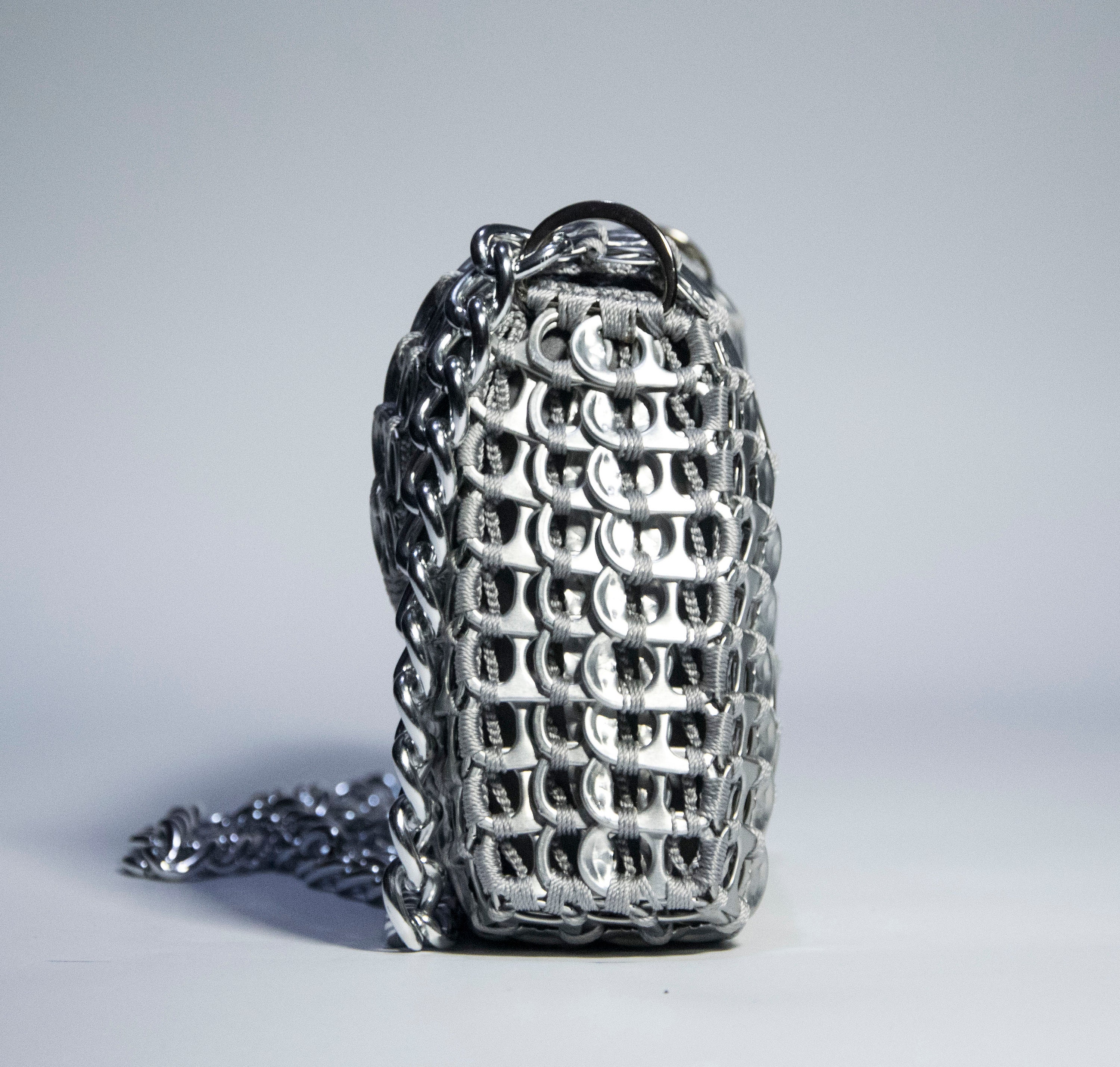 Upcycled Aluminium Pull Tabs Bag margaret _ Recycled Metal Bags ...