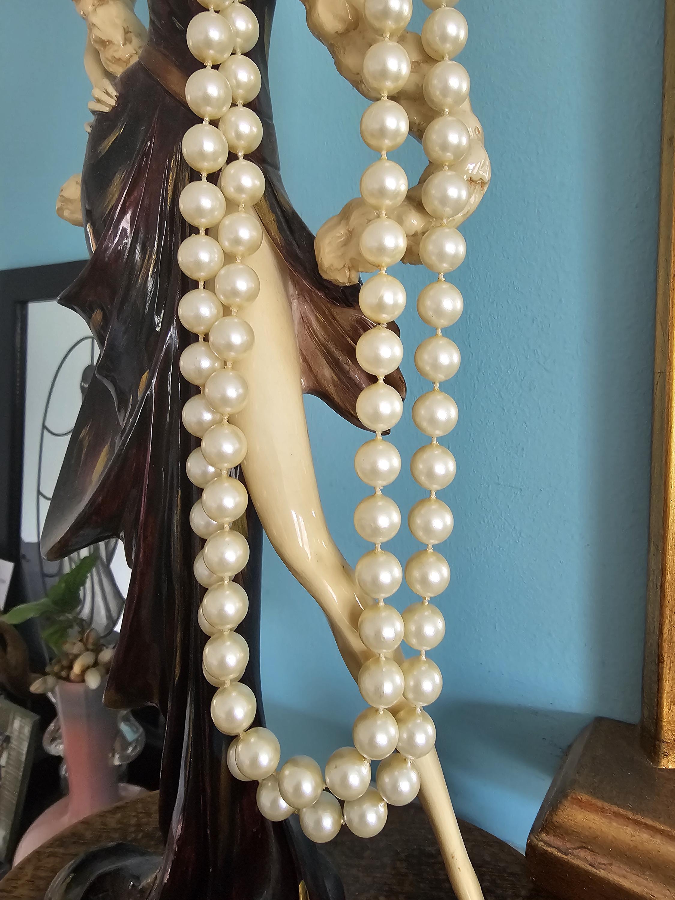 Beautiful, Vintage 1920s Great Gatsby Art Deco Antique White Single Row ...