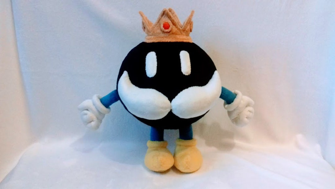 Custom Plush Toy Inspired King Bob Omb .custom Plush Just Like King Bob ...
