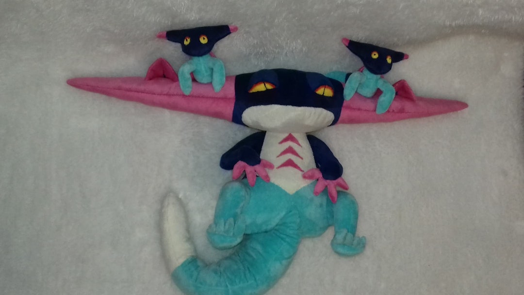 Custom Plush Toys. Inspired Dragapult Plush. - Etsy