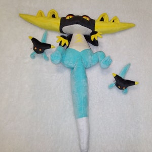 Custom Plush Toys. Inspired Dragapult Plush - Etsy