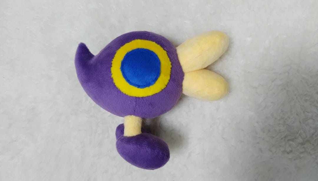 Custom Plush Toy Cataquack (violet) From Super Mario Sunshin - Etsy