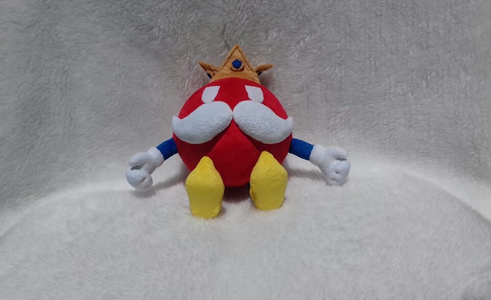 Custom Plush King Bob Omb. Custom Plush Just Like King Bob-omb | Etsy