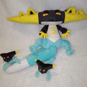 Custom Plush Toys. Inspired Dragapult Plush - Etsy