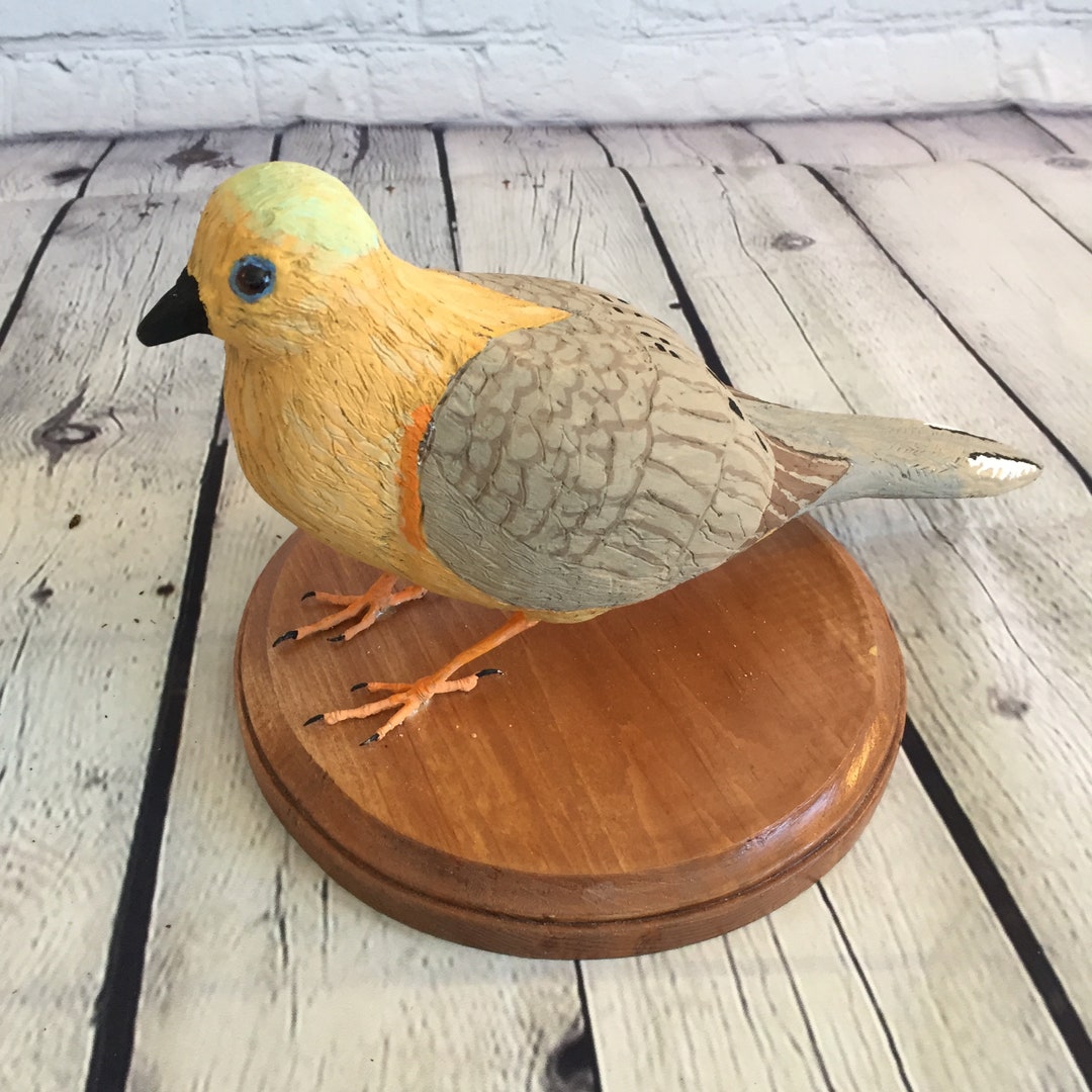 Bird Wood Carving, Bird Carved Wooden Figurines, Bird Carved Wooden ...