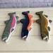 Set of 3 Trout Hand Carved and Painted Wooden Folk Art Fish, Fresh ...
