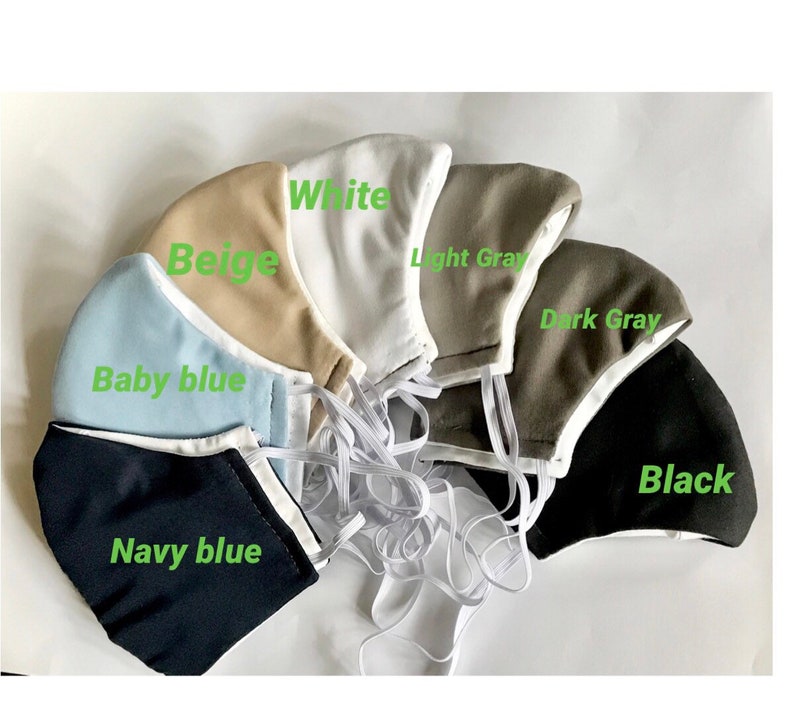 4 Layers Polyester Outside Fabric and Cotton Other Side Fabric Face ...