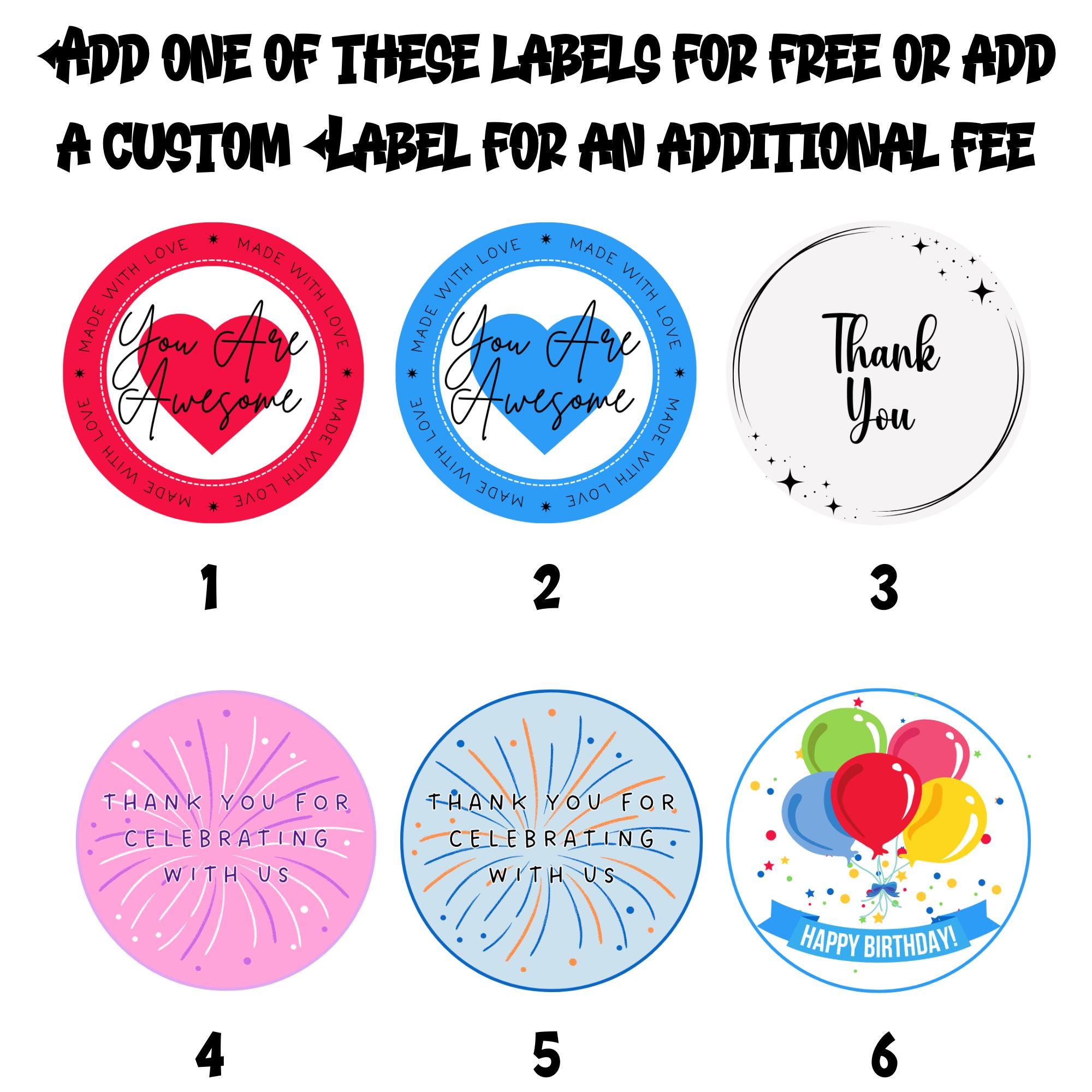 Mini Candy Bag Treat Toppers, Birthday Party Candy Bags, Candy Packs ...