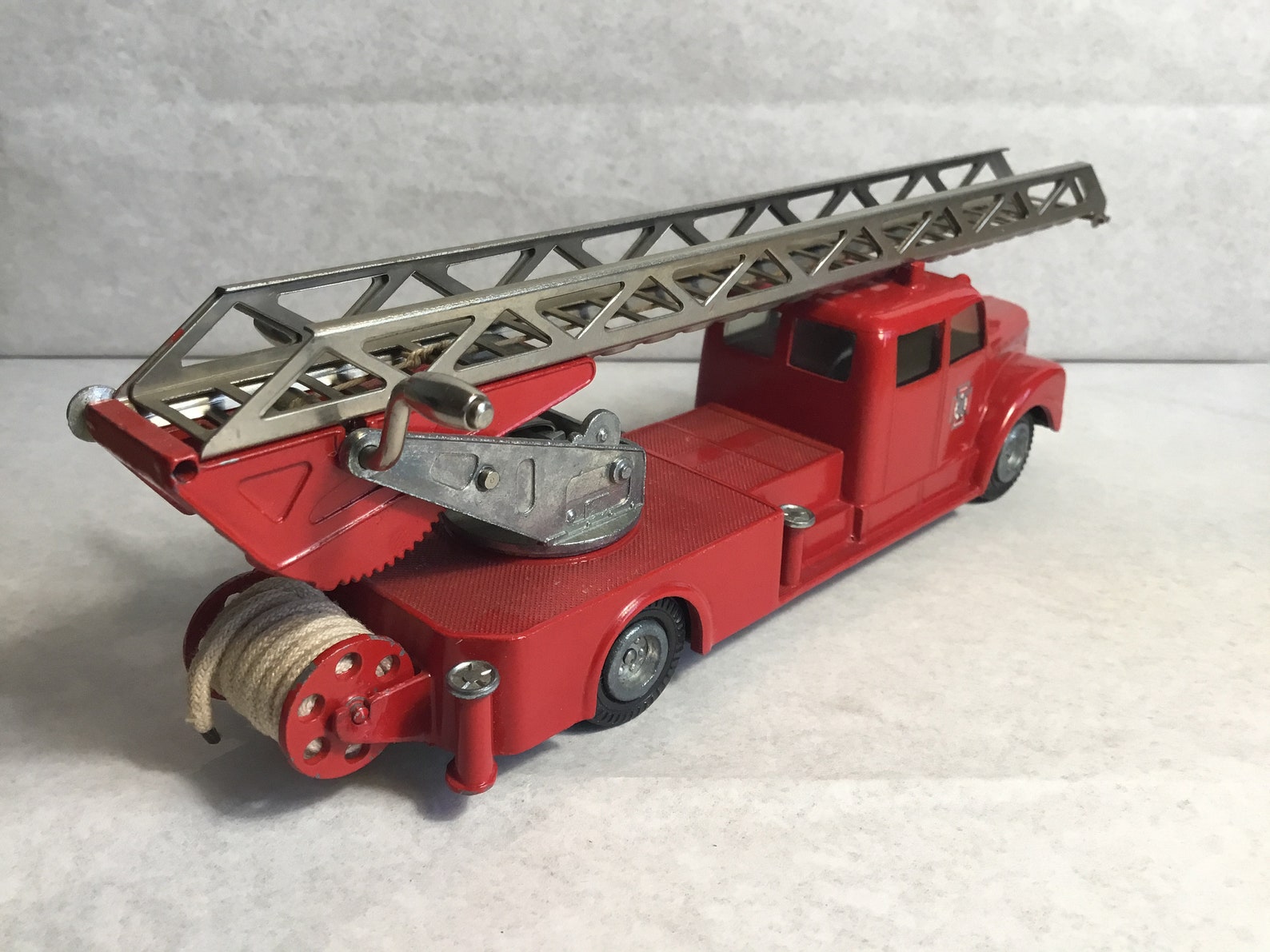 Tekno Denmark Fire truck with scania-Vabis ladder 75 ref. 445 | Etsy