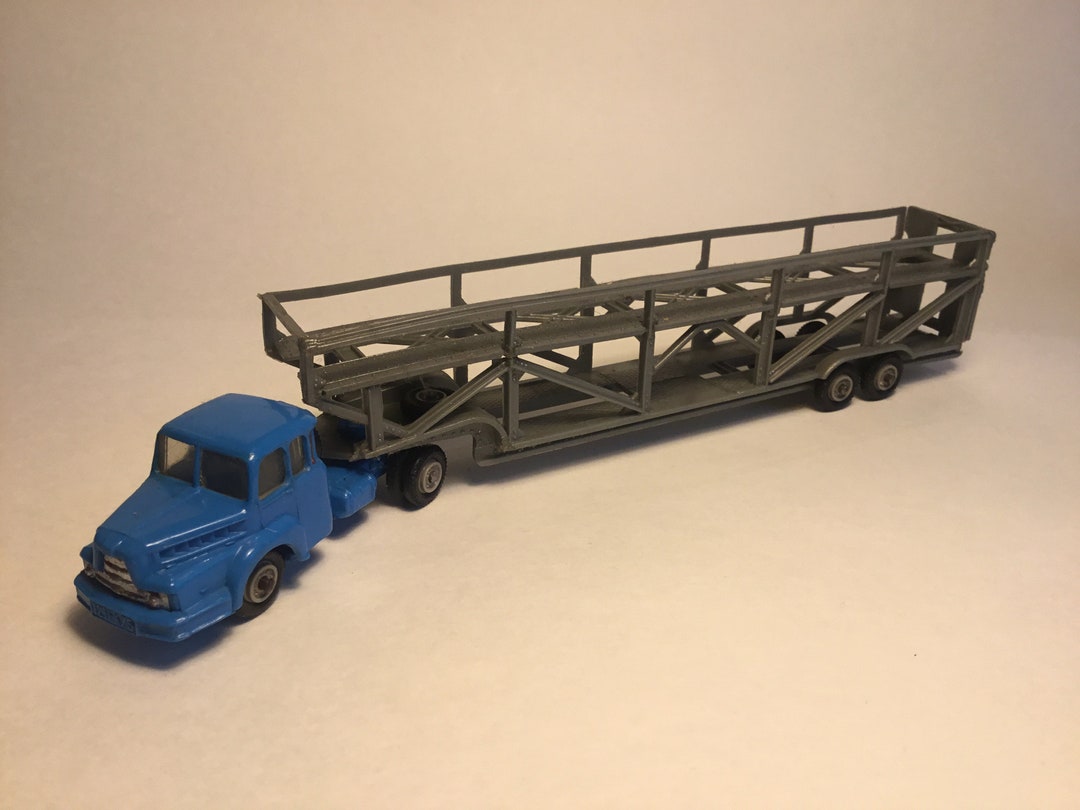 NOREV 1/86 UNIC Tractor Car Transport Ref. ZU 120 5 60s Made in France ...