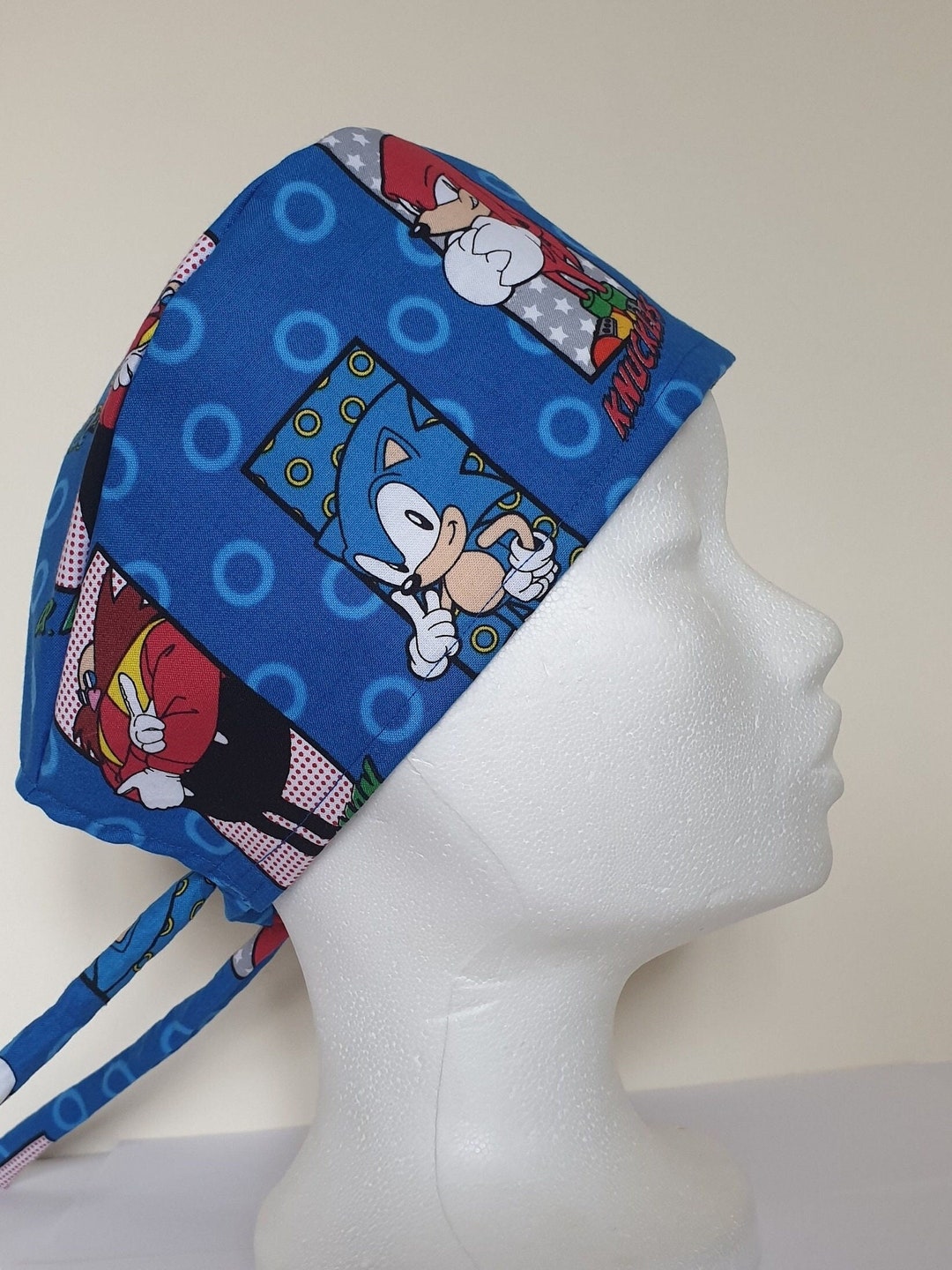 Theatre/surgical Sonic and Friends Scrub Hat - Etsy
