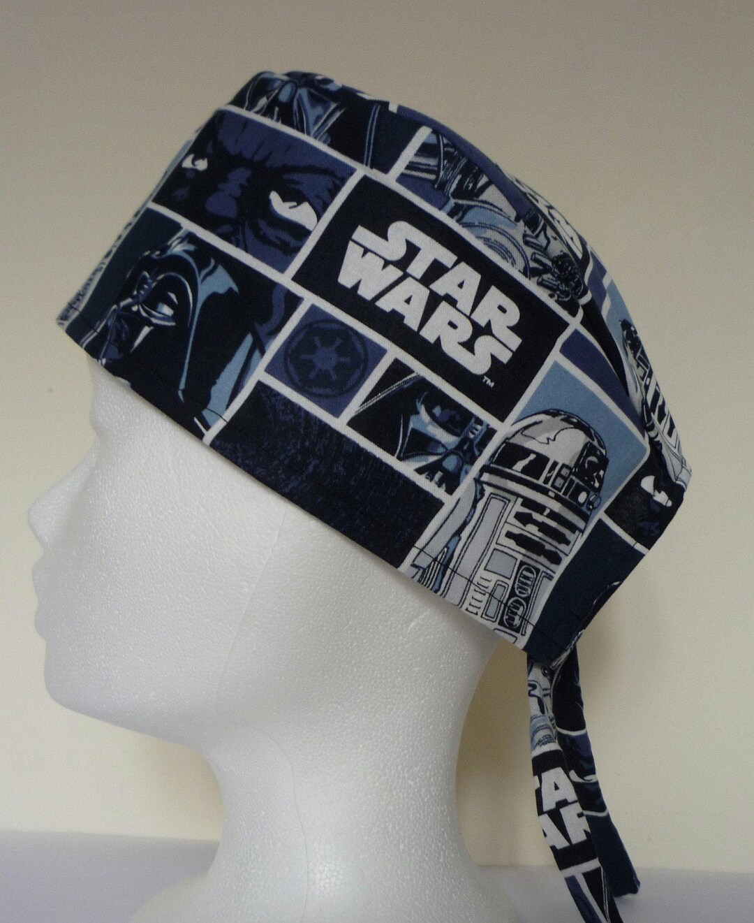 Theatre/surgical (starwars/darth Vader) Scrub Hat - Etsy