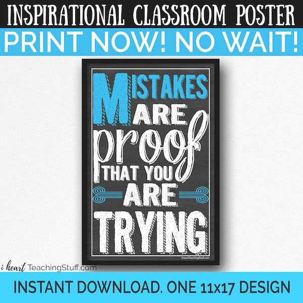 Mistakes Are Proof - Etsy