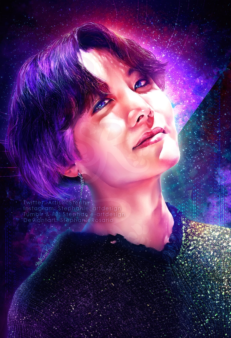 BTS Art Prints - Etsy Canada