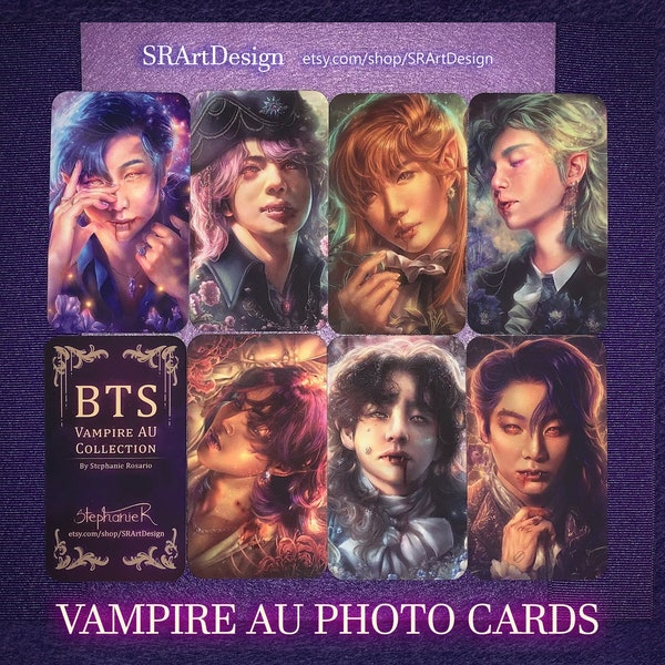 Vampire Cards - Etsy