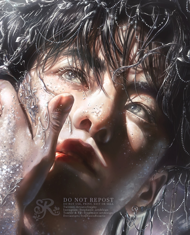 Art Print Silver Prince Koo Detailed Art - Etsy