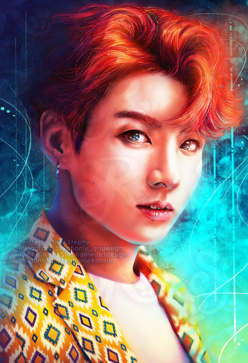 BTS Art Prints | Etsy