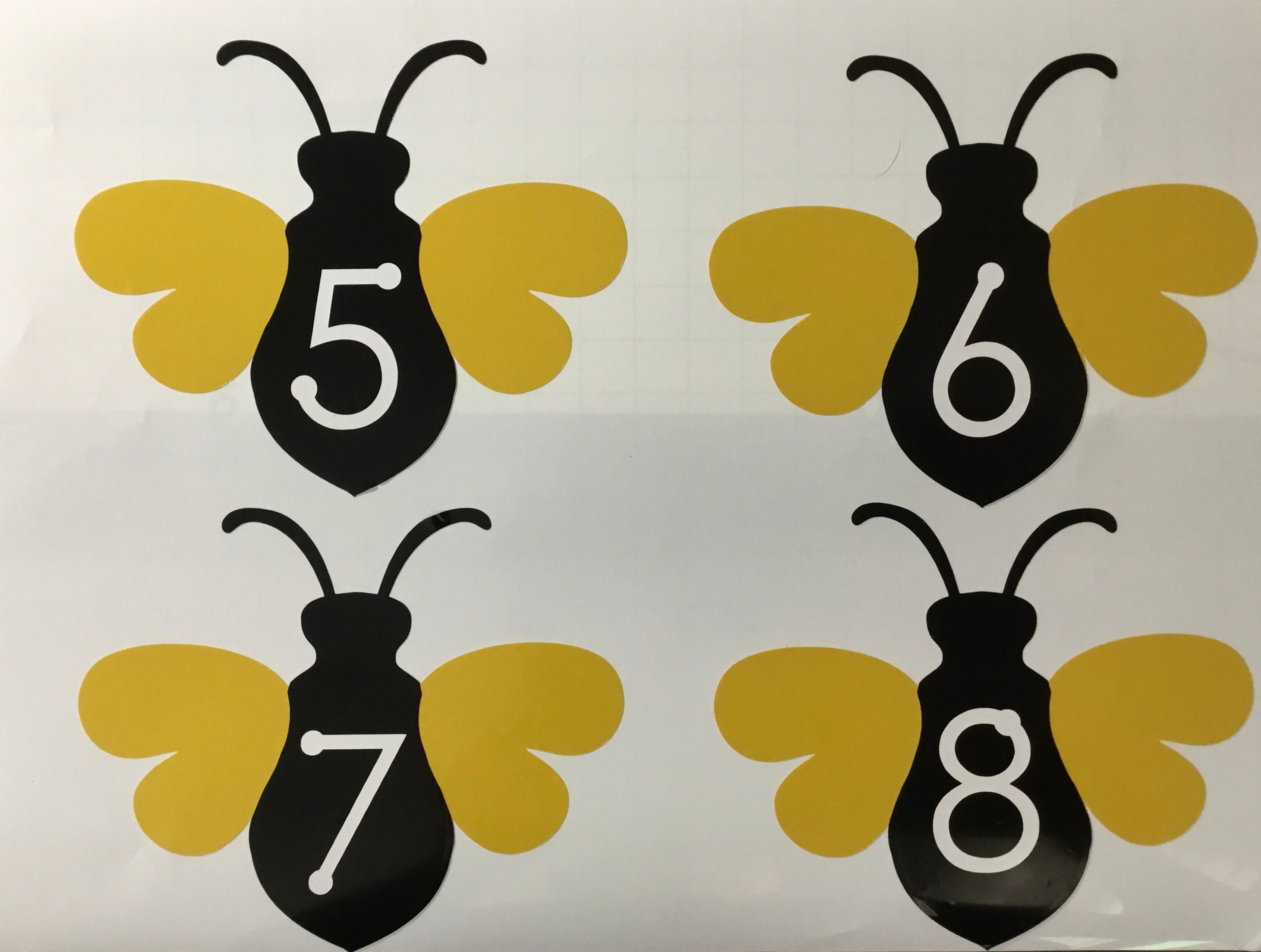 Social Distancing Classroom Line Up Bee Themed Vinyl Floor - Etsy