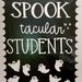 I Teach the Most Spooktacular Students Halloween Door Kit October ...