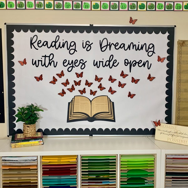 Bulletin Board Reading - Etsy
