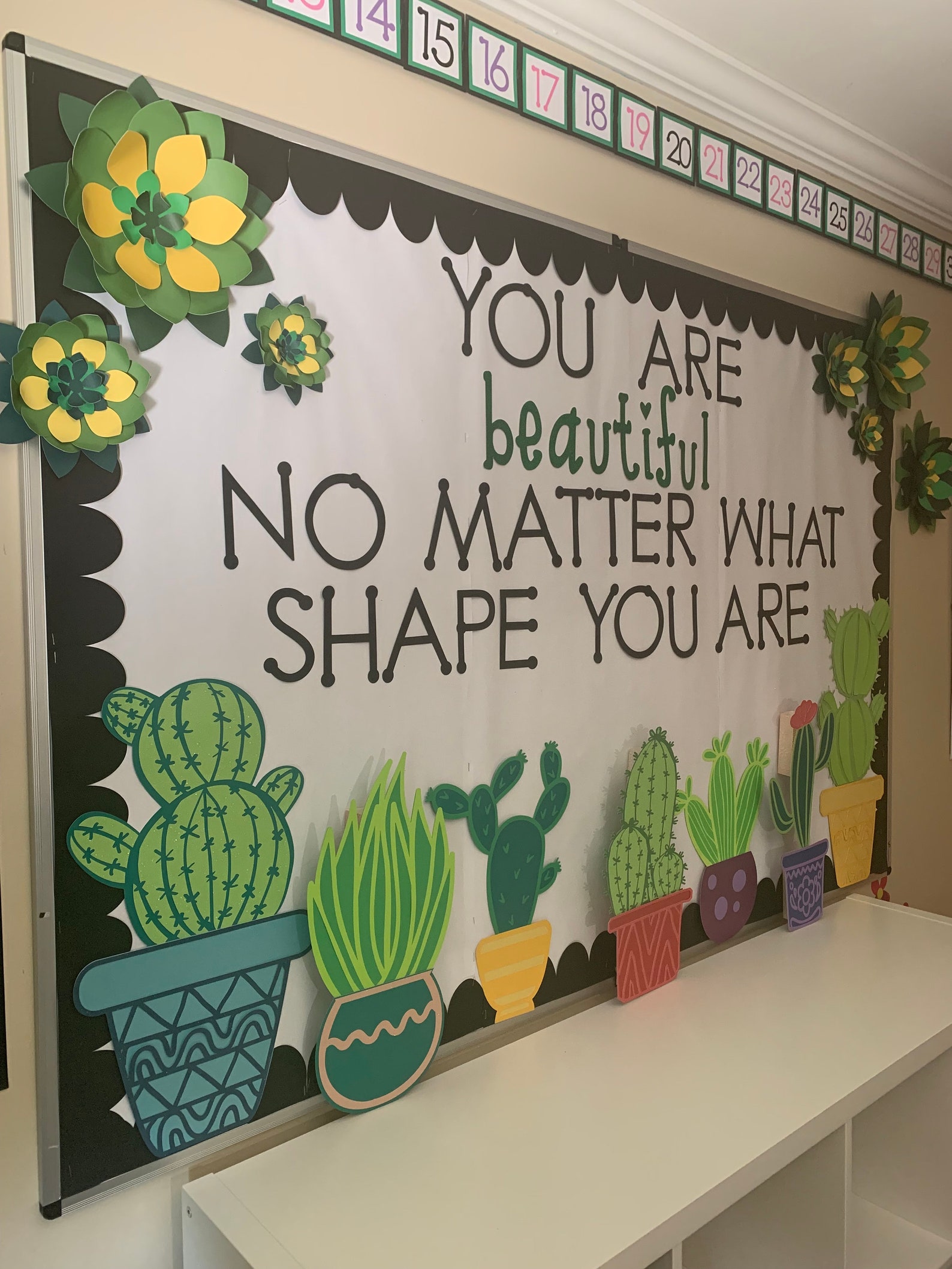 Cactus Themed Bulletin Board Classroom Decor Bulletin - Etsy