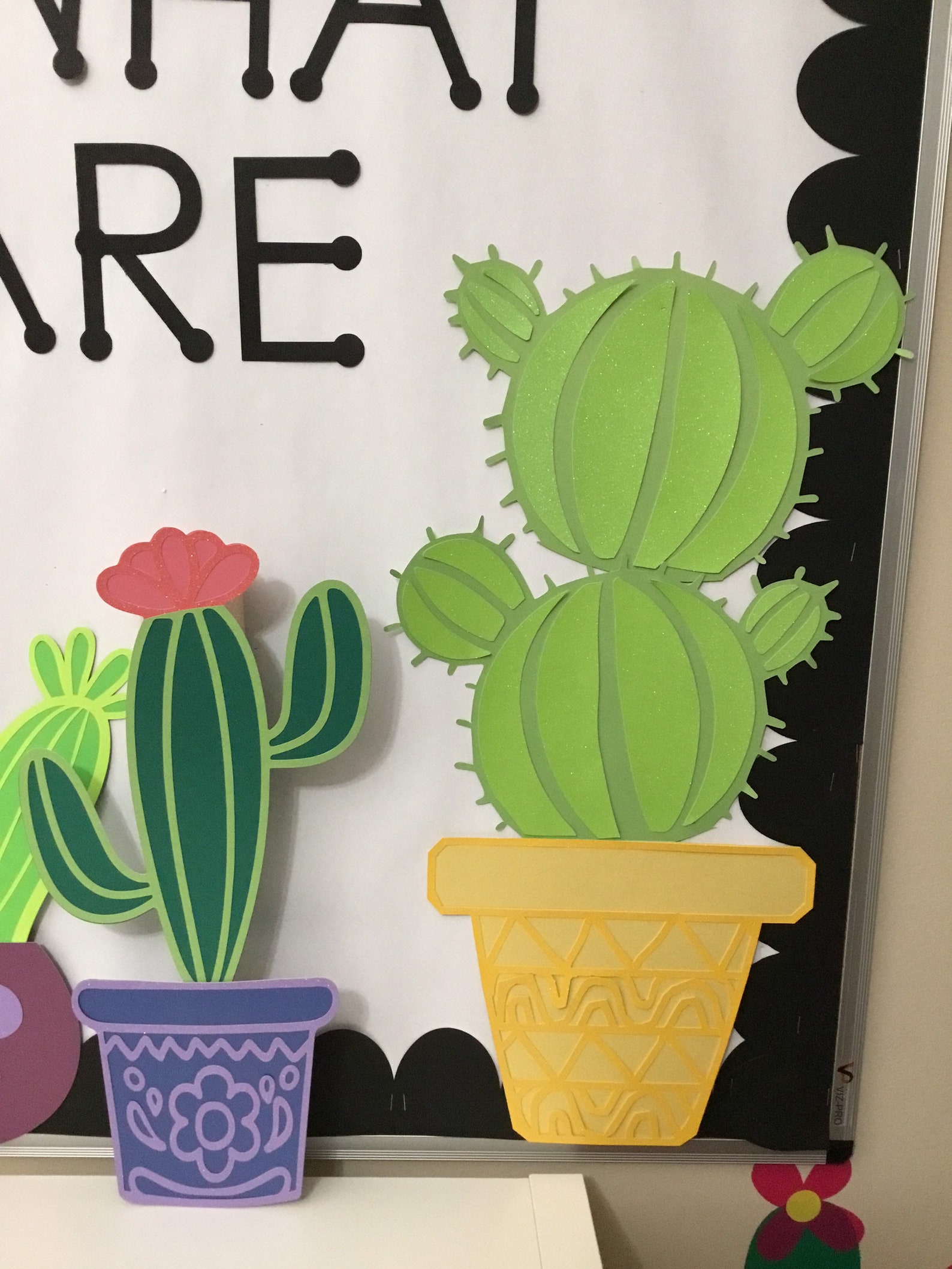 Cactus Themed Bulletin Board Classroom Decor Bulletin - Etsy
