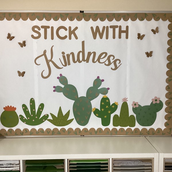 Cactus Bulletin Board - Etsy