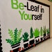 Be-leaf in Yourself, Plant Theme, Botanical Board, Pre-made, Succulent ...