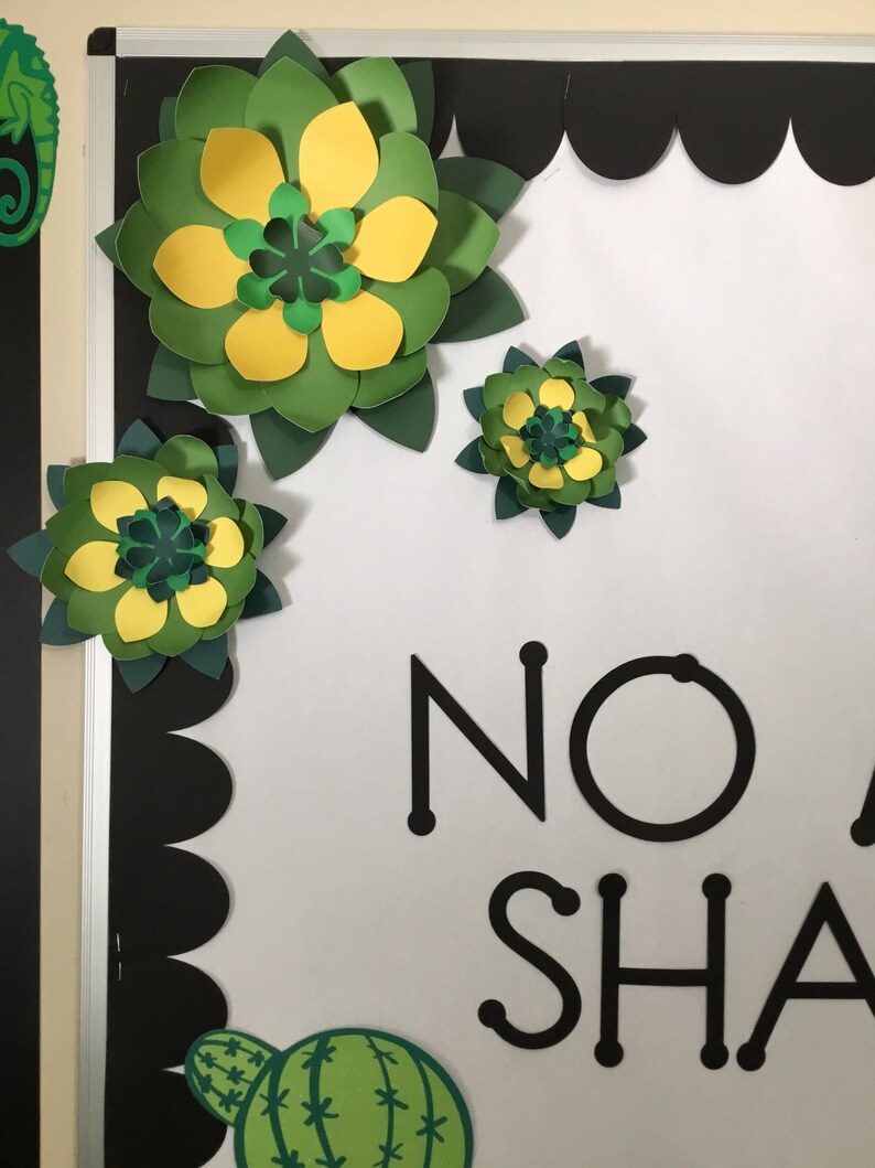 Cactus Themed Bulletin Board Classroom Decor Bulletin - Etsy