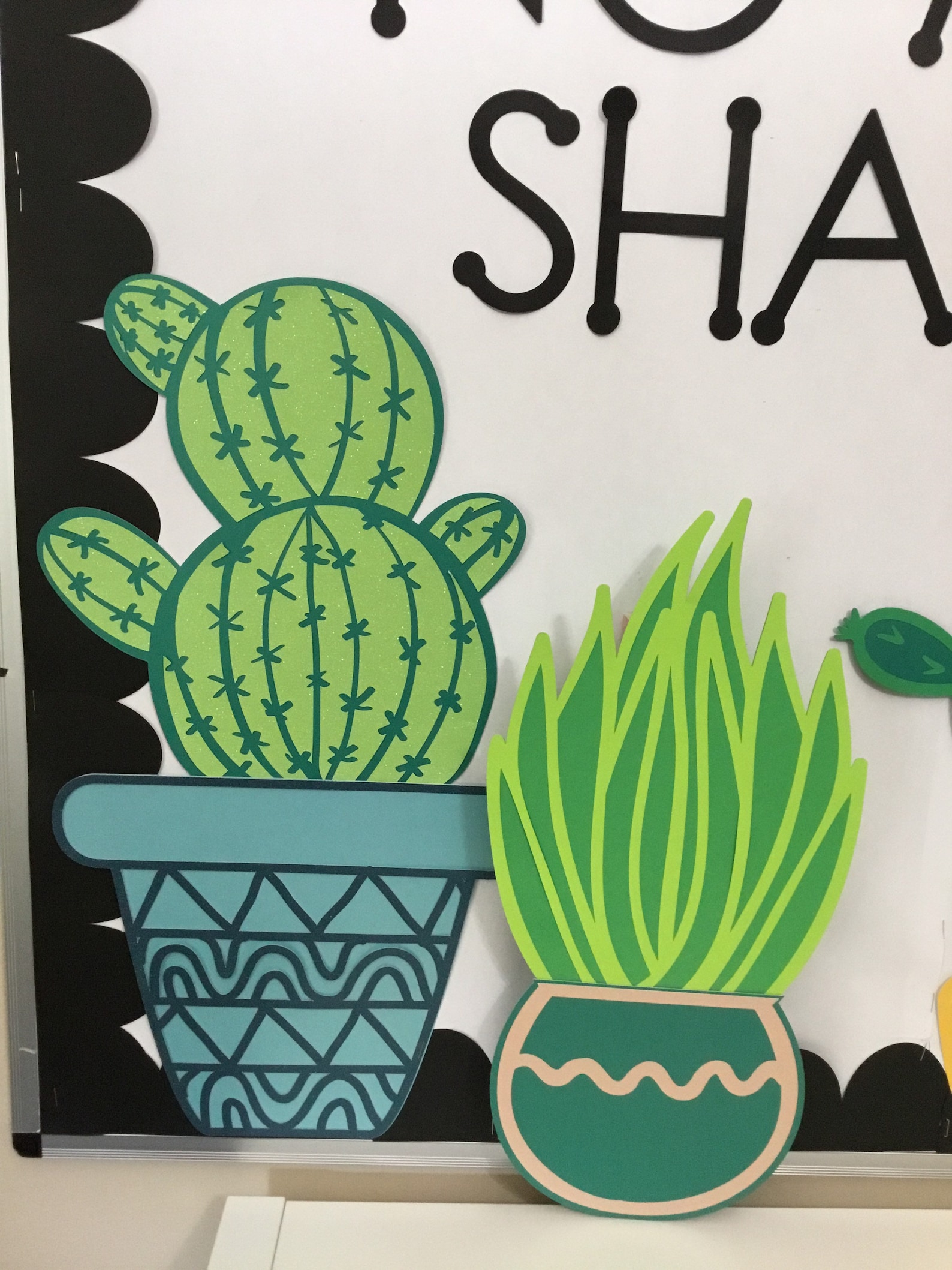 Cactus Themed Bulletin Board Classroom Decor Bulletin - Etsy