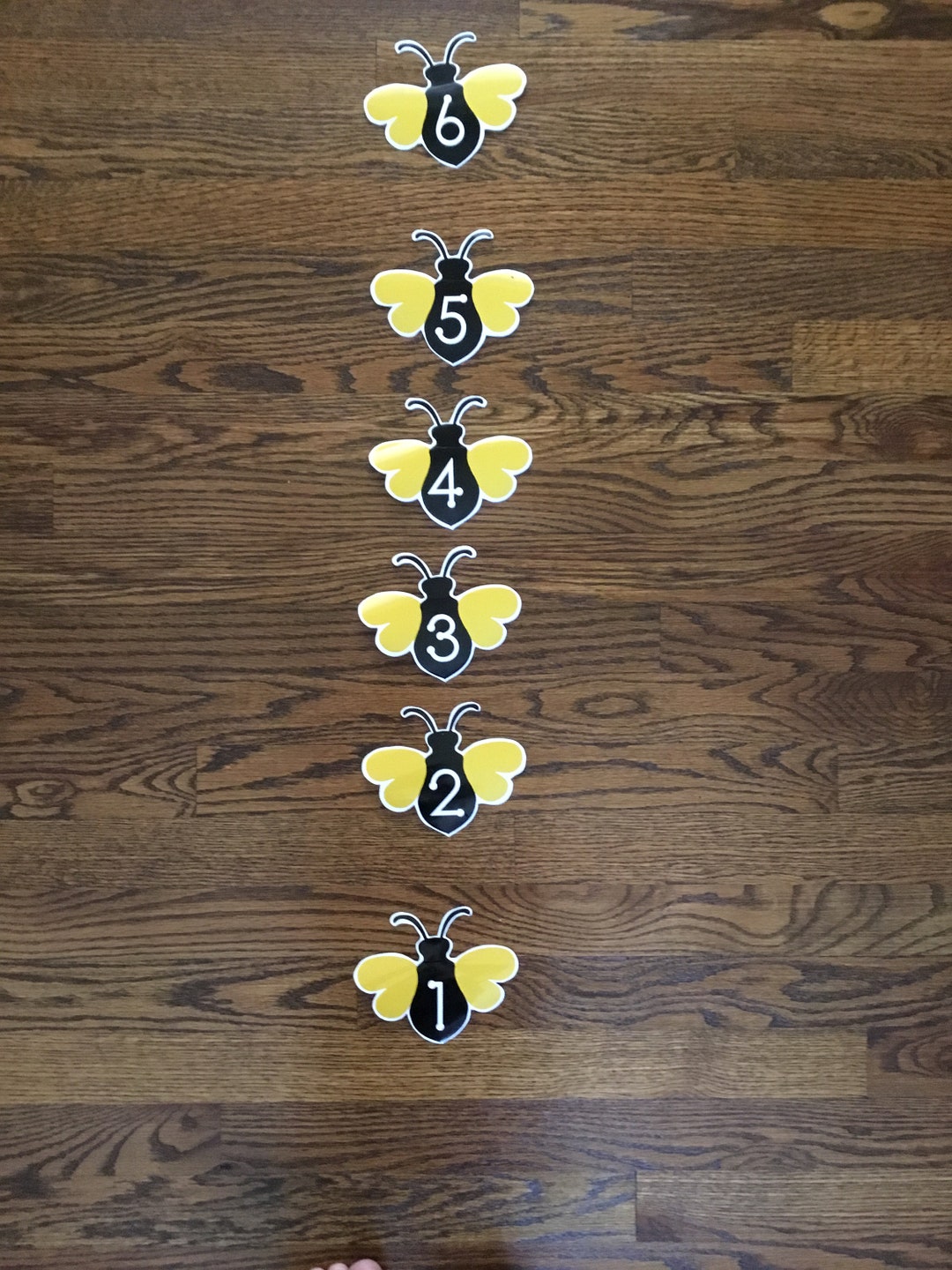 Social Distancing, Classroom Line Up, Bee Themed, Vinyl Floor Decals ...