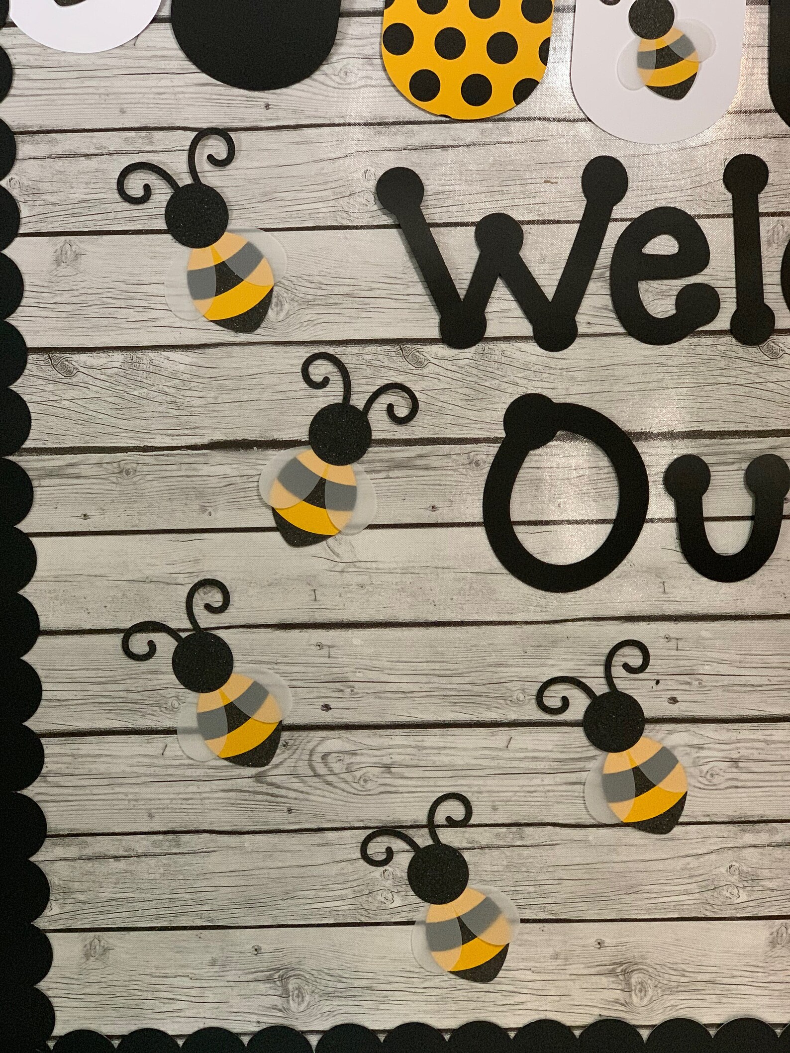 Welcome to Our Hive Bumble Bee Themed Pre-made Bulletin - Etsy