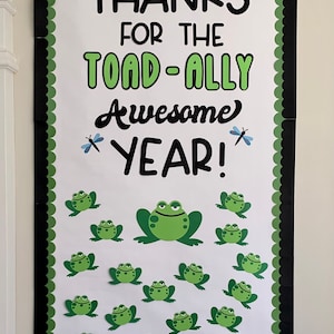 Thanks for the Toad-ally Awesome Year-welcome to Our Pad, Bulletin ...