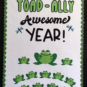 Thanks for the Toad-ally Awesome Year-welcome to Our Pad, Bulletin ...