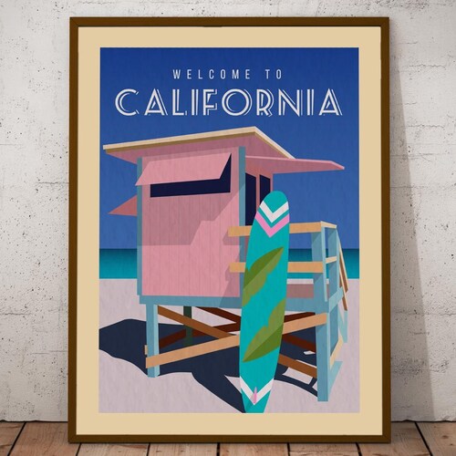 California Print - Etsy